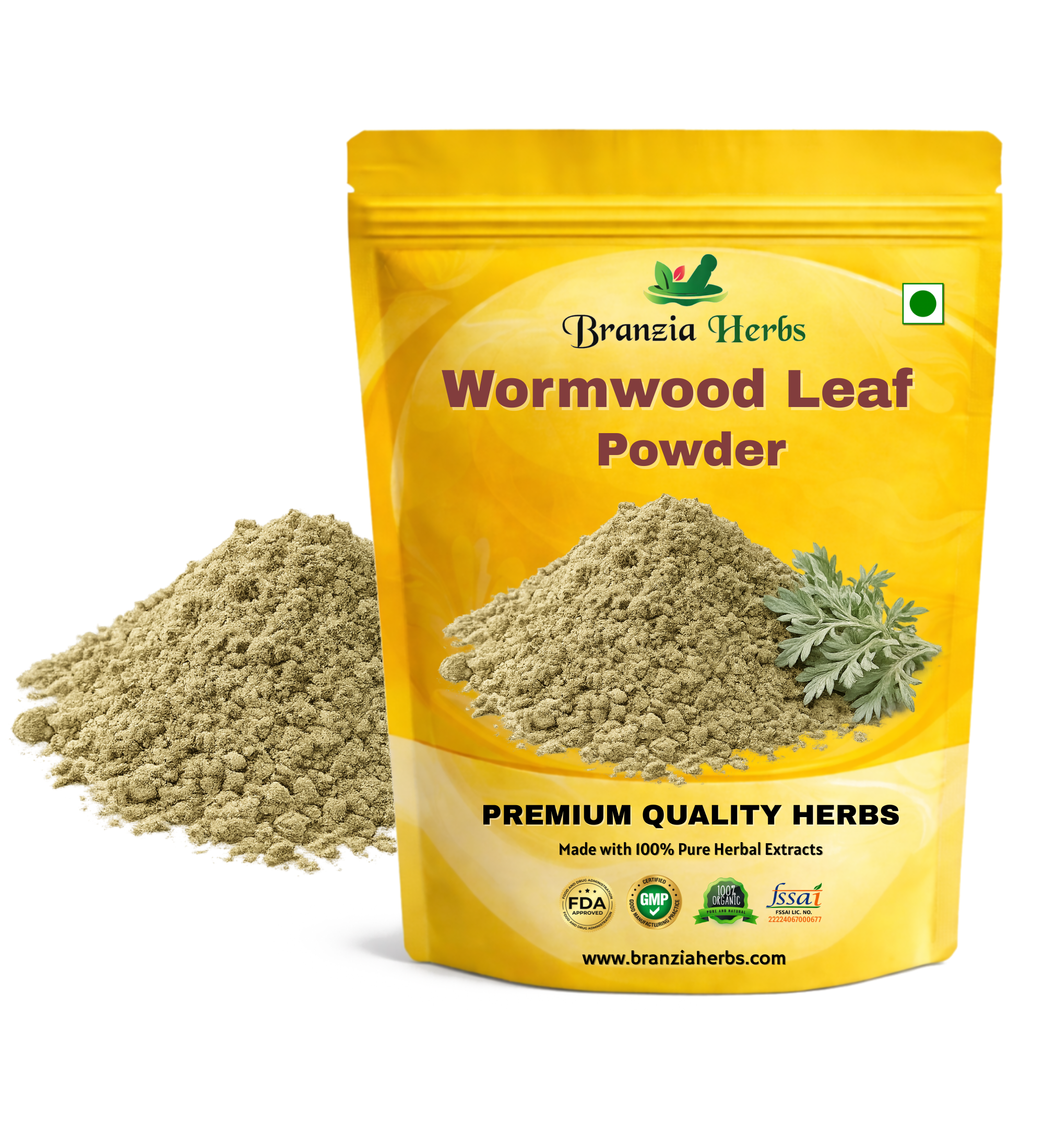 Premium Wormwood Leaf Powder for Health – Branzia Herbs